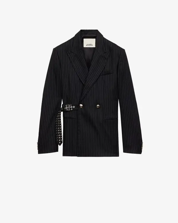 Isabel Marant Nahia Striped Suit Jacket