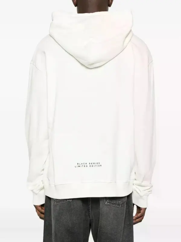 IH NOM UH NIT Graphic Print Hoodie - White