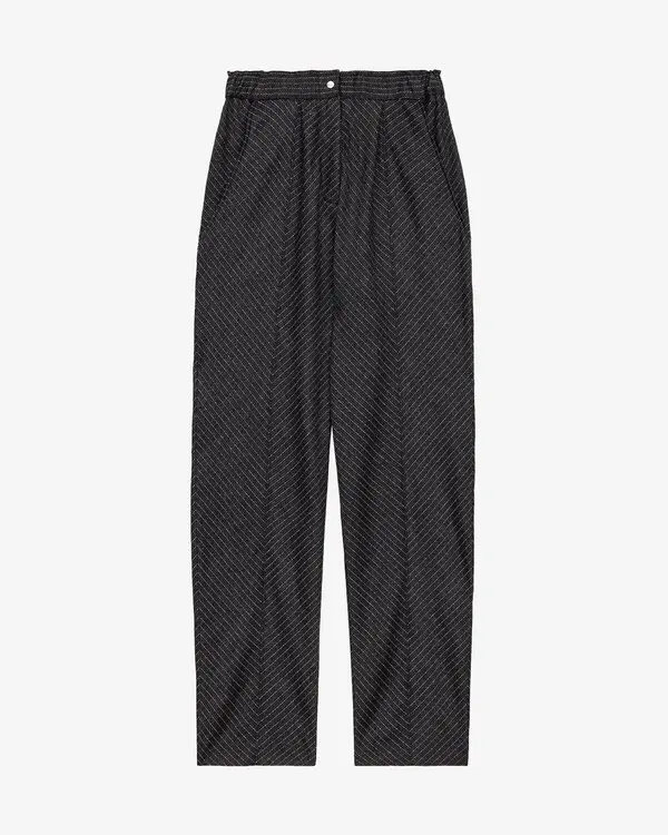 Isabel Marant Étoile Striped Pleated Pants