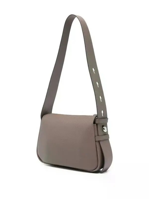 Tory Burch Leather Shoulder Bag - Grey