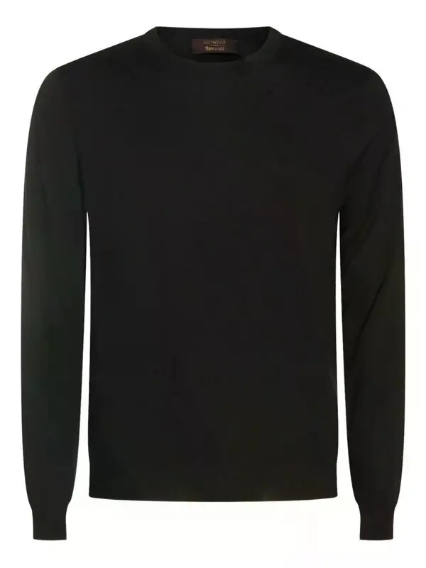 ZANONE Crew-neck Sweater - Black