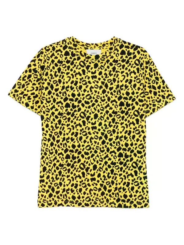 Coperni Leopard-print Boxy T-shirt