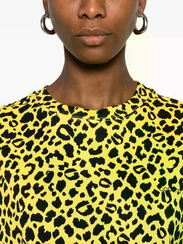 Coperni Leopard-print Boxy T-shirt