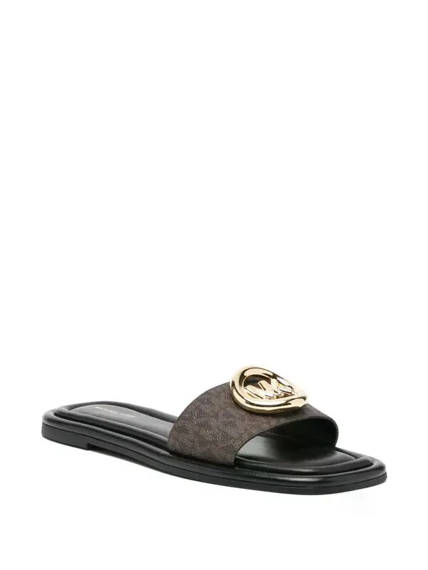 Michael Kors Milan Logo Sandals