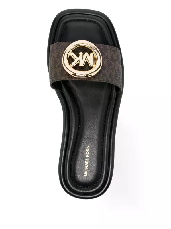 Michael Kors Milan Logo Sandals