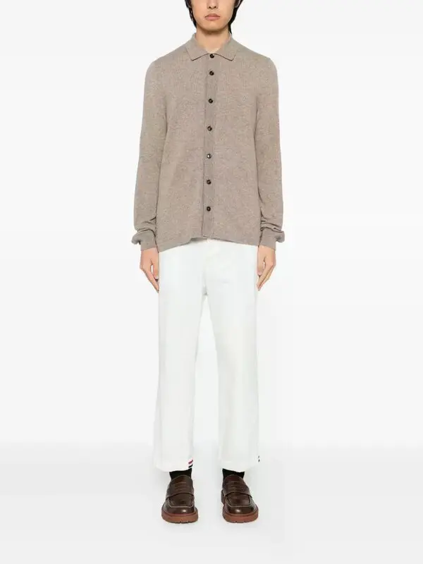 Brioni Cashmere Shirt - Neutrals