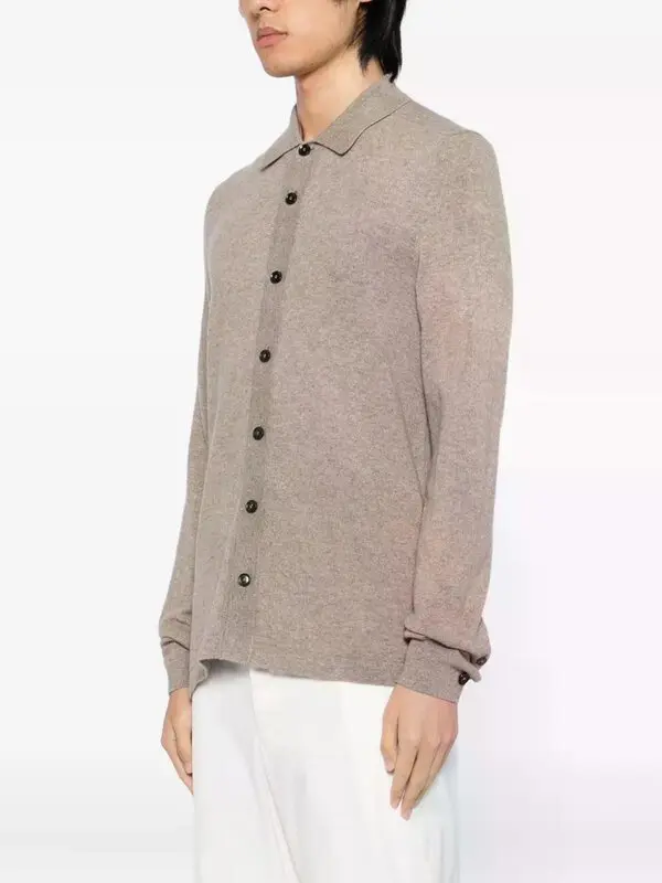 Brioni Cashmere Shirt - Neutrals