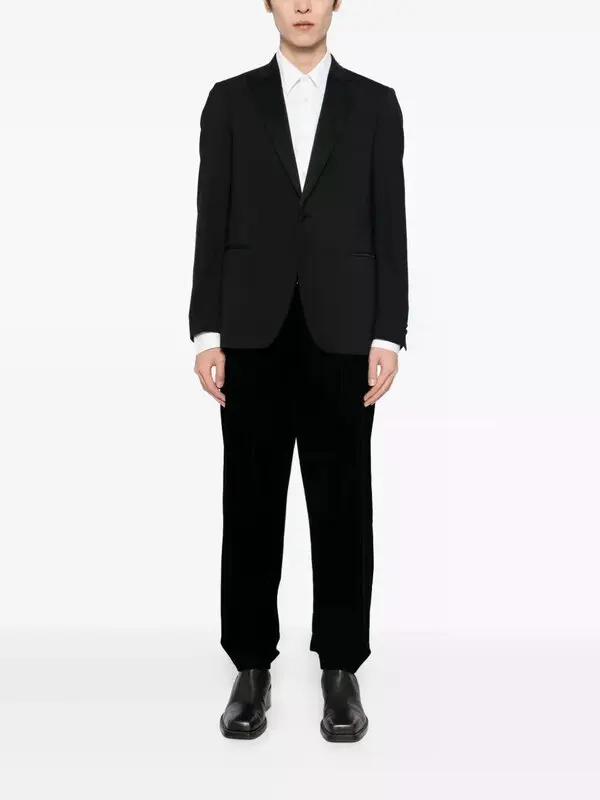 Giorgio Armani Flat-front Trousers