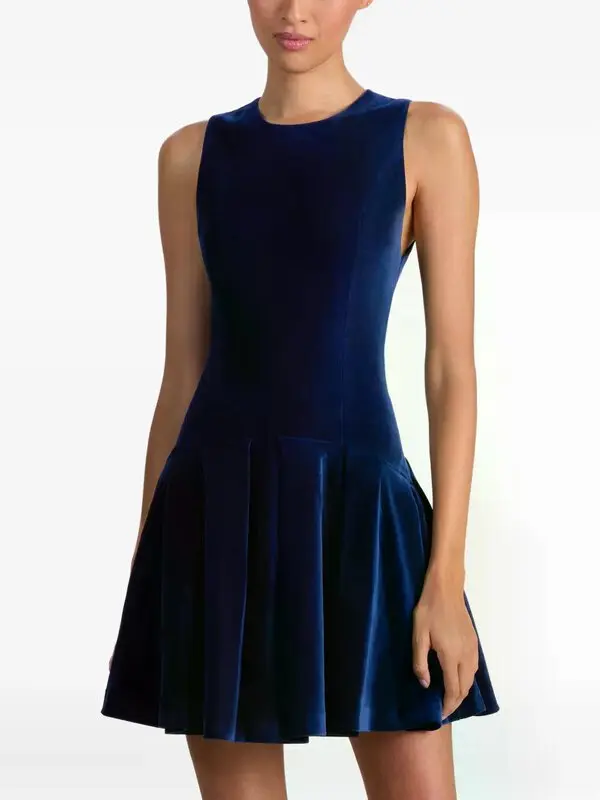 Alice + Olivia Adley Mini Dress - Blue