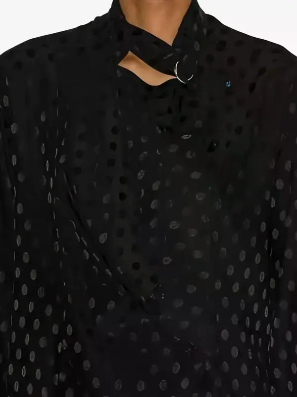 Isabel Marant Emany Polka-dot Top