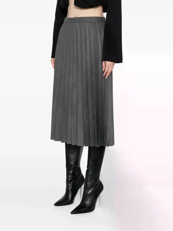 JNBY Pleated Midi Skirt