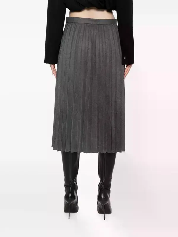 JNBY Pleated Midi Skirt