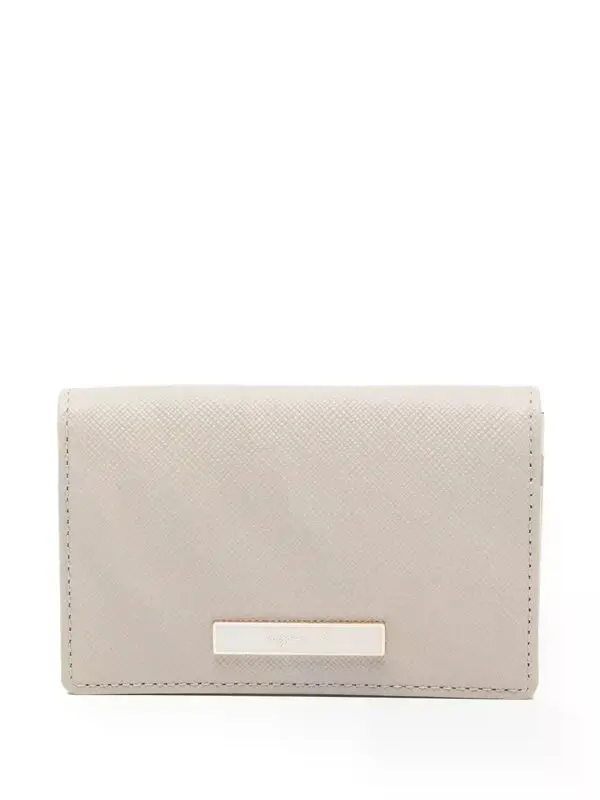 AGNÈS B. Leather Wallet - Neutrals