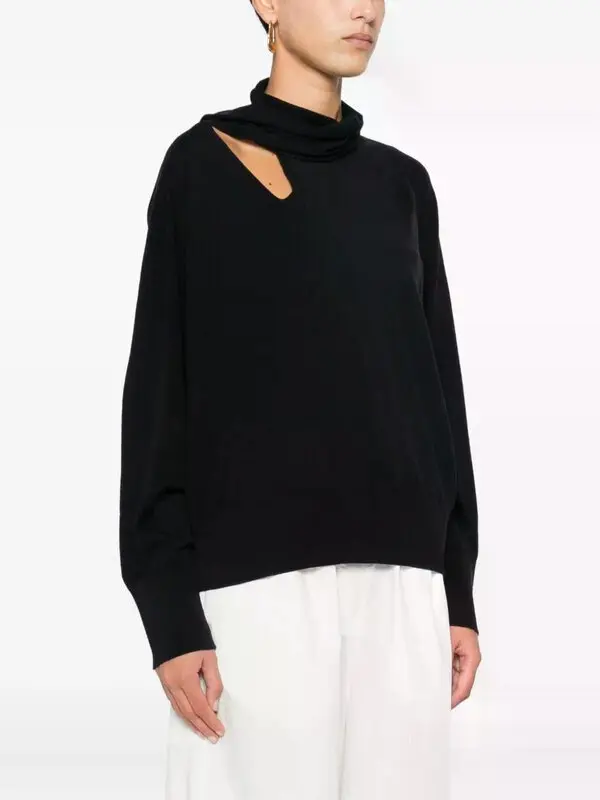 Incotex Cut-out Detail Sweater