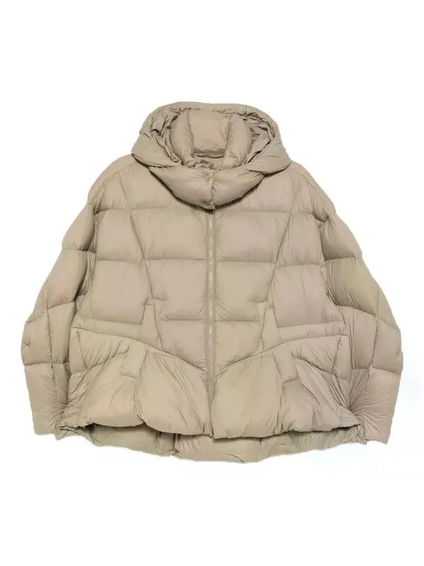 JNBY Hooded Puffer Jacket - Neutrals