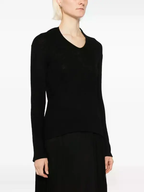 Yohji Yamamoto Lace-up Back Knitwear