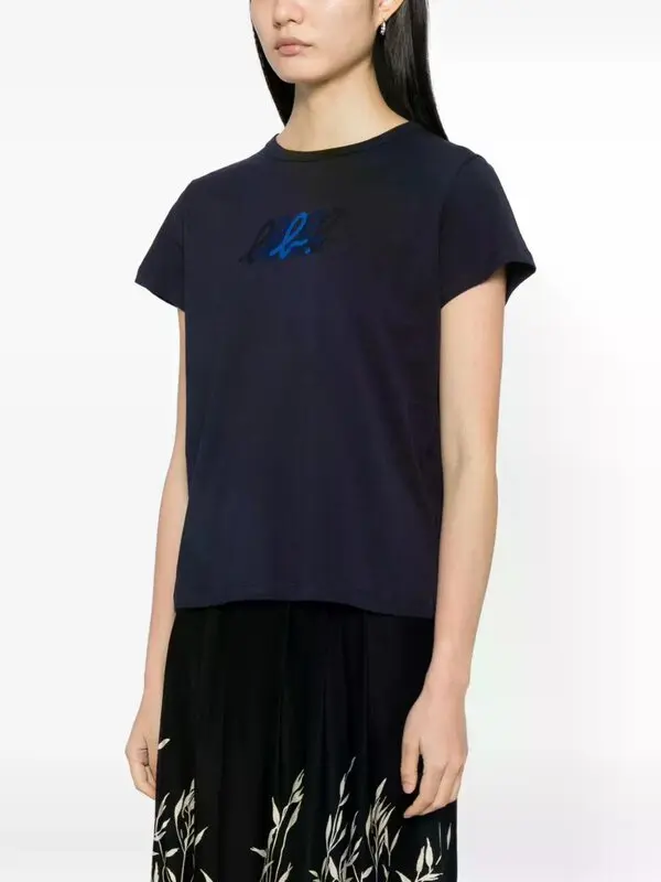 AGNÈS B. Logo Cotton T-shirt