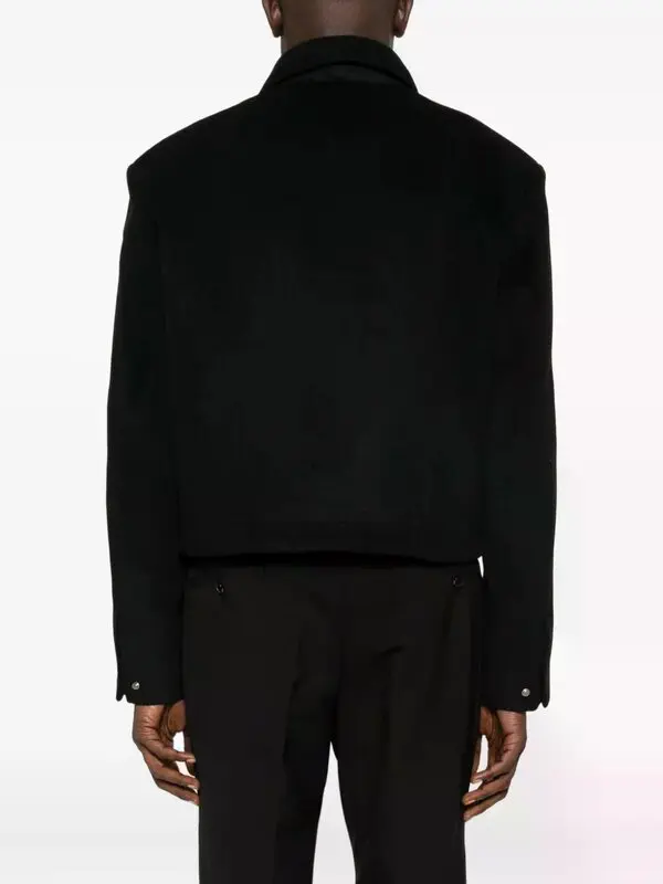 TONYWACK Zip-front Patch-pocket Jacket