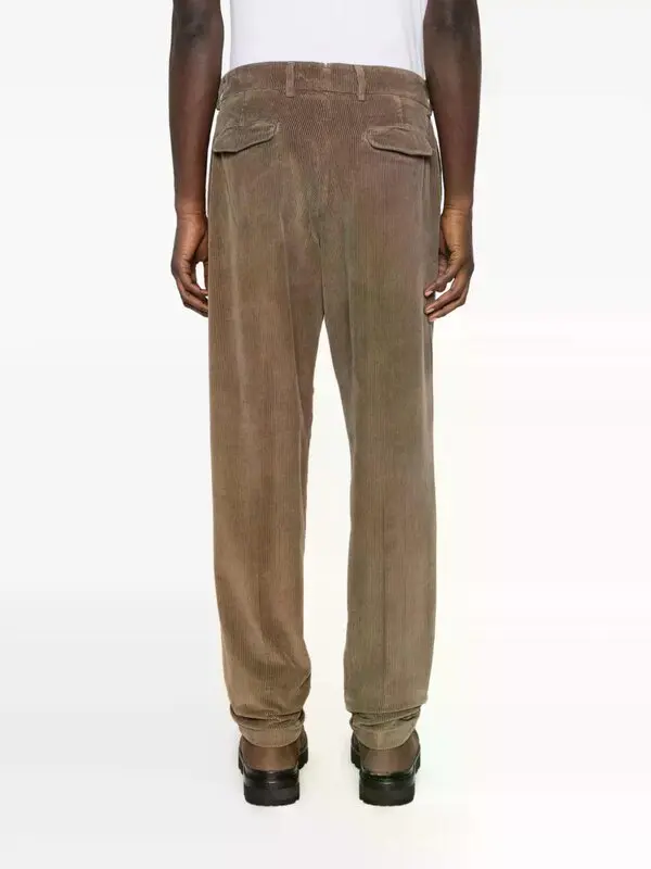 CRUNA Pleated Corduroy Trousers