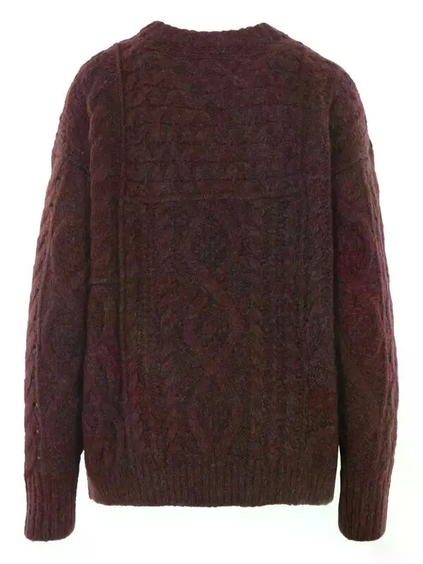 Isabel Marant Cable-knit Wool Sweater
