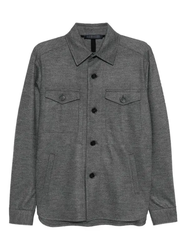 Harris Wharf London Wool Shirt Jacket