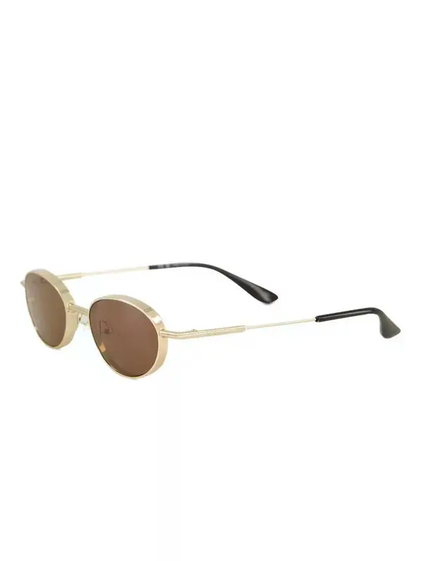 Alexander McQueen Oval-frame Sunglasses