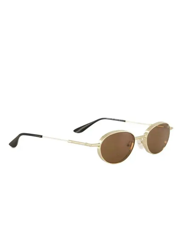 Alexander McQueen Oval-frame Sunglasses