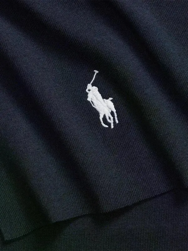 Polo Ralph Lauren Logo-embroidered Hat And Scarf Set