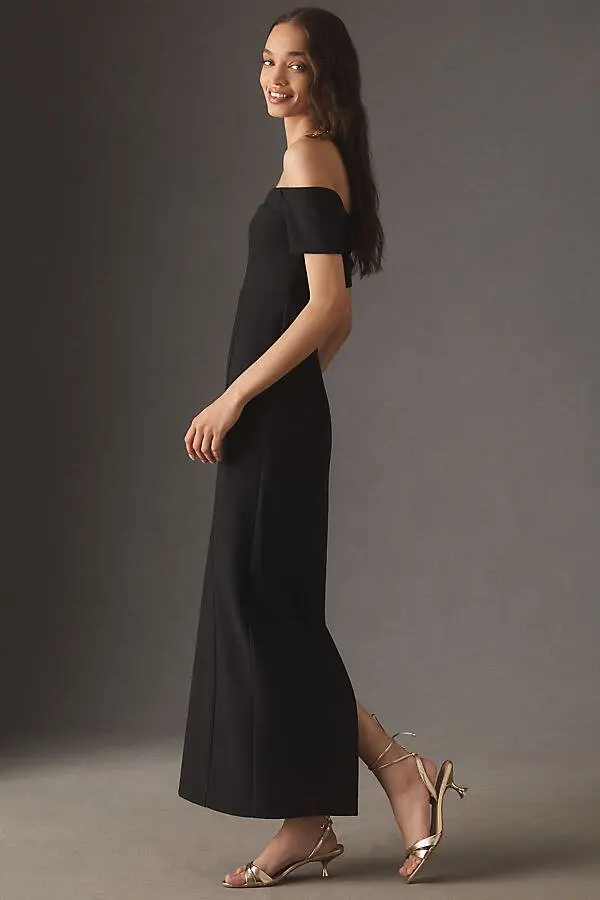 Bhldn Willow Strapless Off-The-Shoulder Maxi Dress In Black - 32% Off |  Editorialist