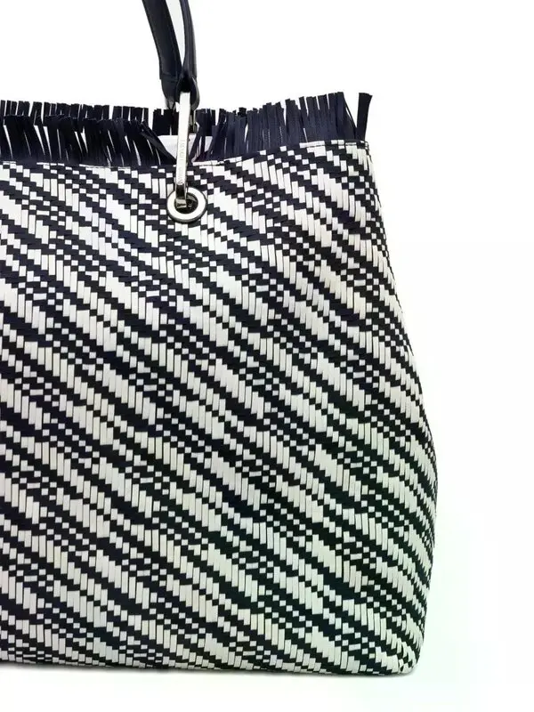 Emporio Armani Woven Tote Bag