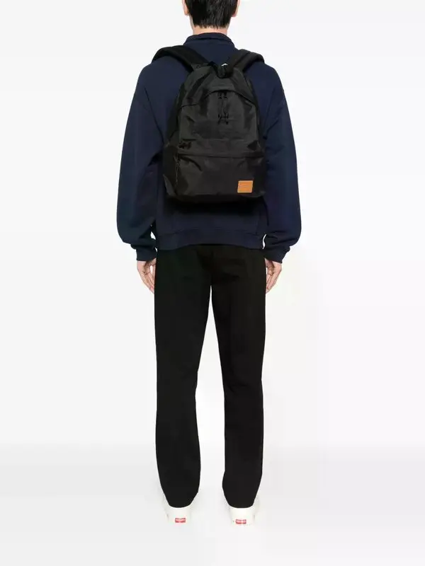 Lacoste Logo-patch Backpack - Black