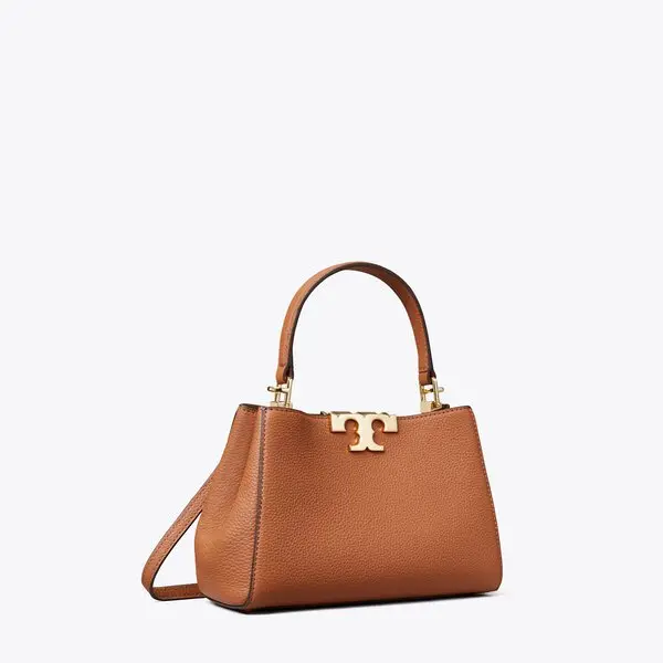 Tory Burch Mini Eleanor Soft Satchel - Aged Tan
