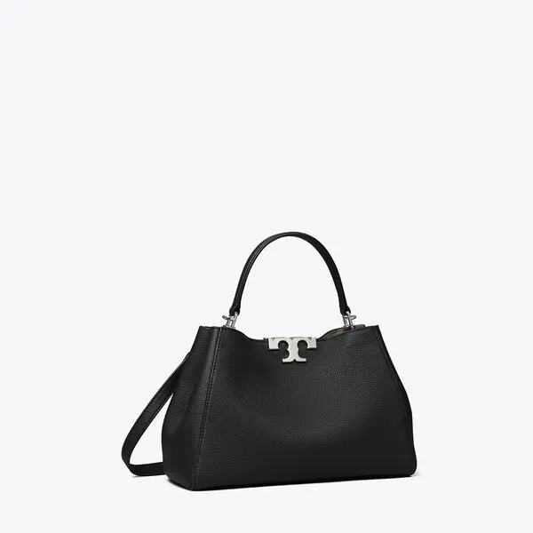 Tory Burch Medium Eleanor Soft Satchel - Black