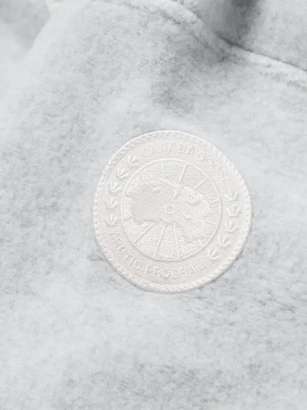 Canada Goose Chilliwack Recycled Wool-blend Fleece Zip-up Hoodie