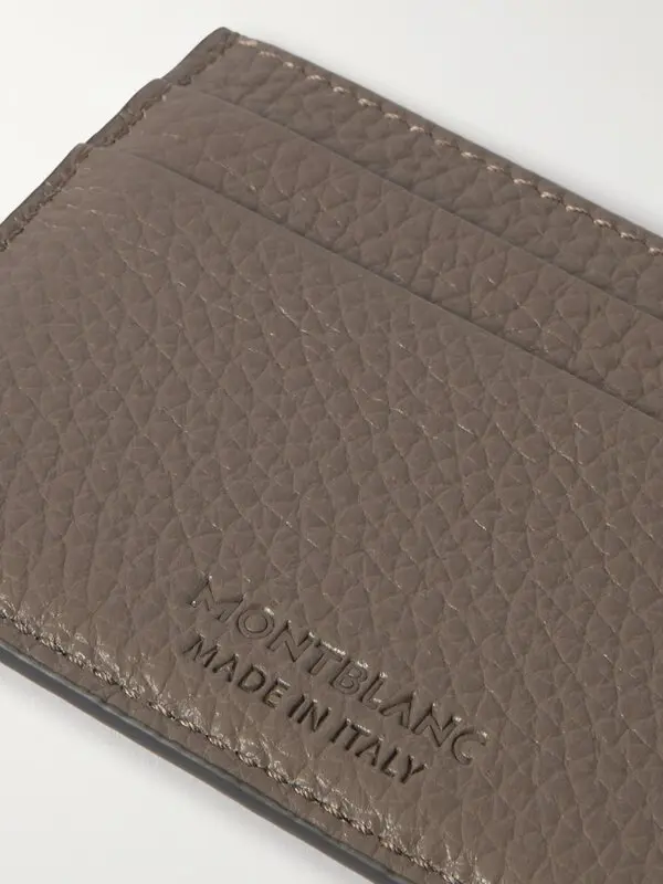 Montblanc Full-grain Leather Cardholder - Brown