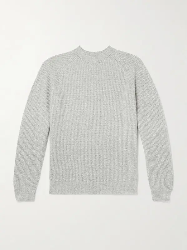 John Smedley Oxnard Recycled Cashmere And Wool-blend Sweater