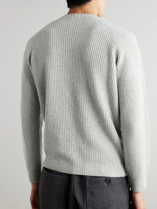 John Smedley Oxnard Recycled Cashmere And Wool-blend Sweater