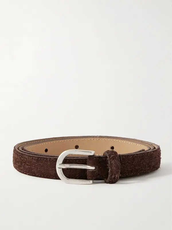 MFPEN 2cm Brushed-suede Belt