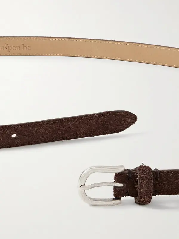 MFPEN 2cm Brushed-suede Belt