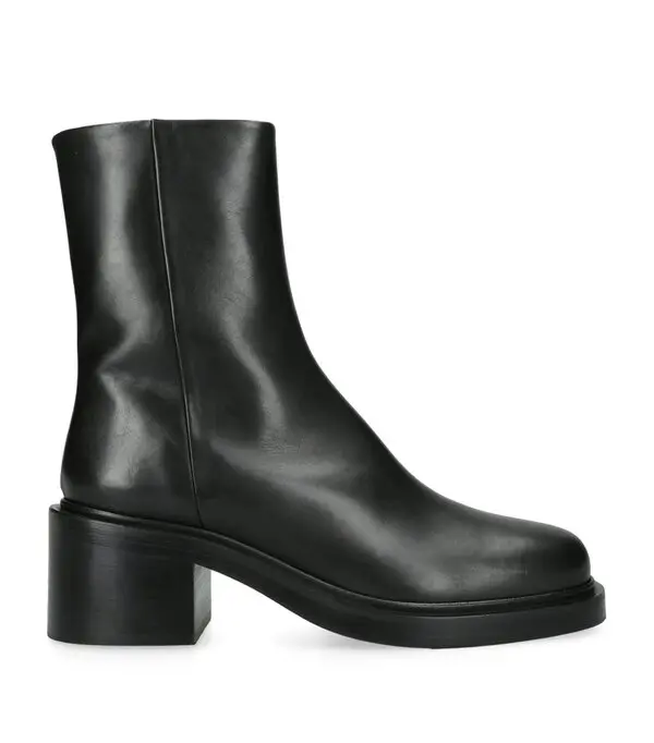 AeydĒ Teddy 65 Leather Ankle Boots
