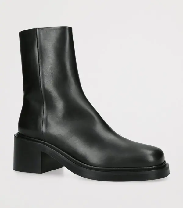 AeydĒ Teddy 65 Leather Ankle Boots