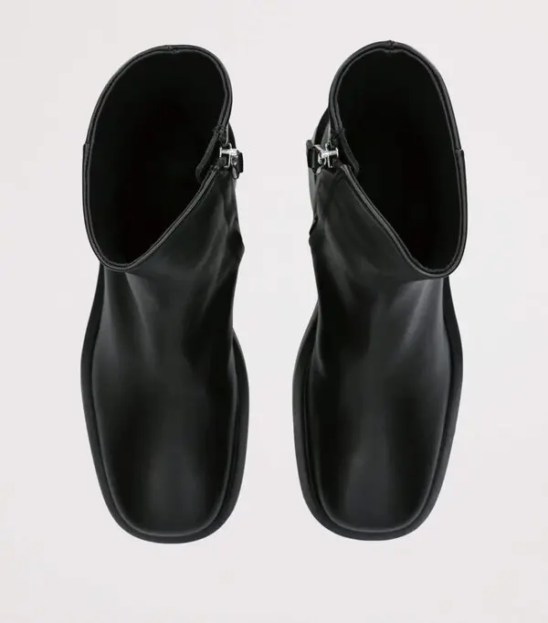 AeydĒ Teddy 65 Leather Ankle Boots