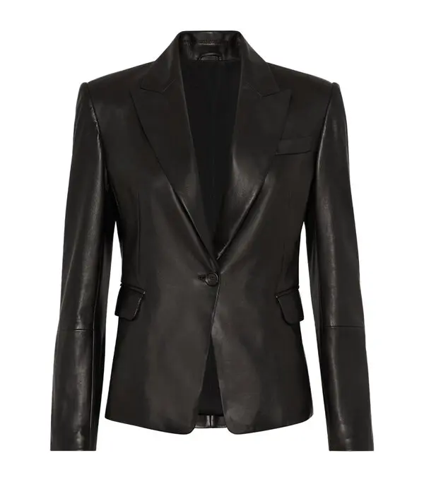 Brunello Cucinelli Nappa Leather Blazer