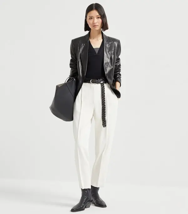 Brunello Cucinelli Nappa Leather Blazer