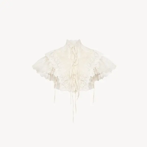 Chloé High-neck Cropped Top