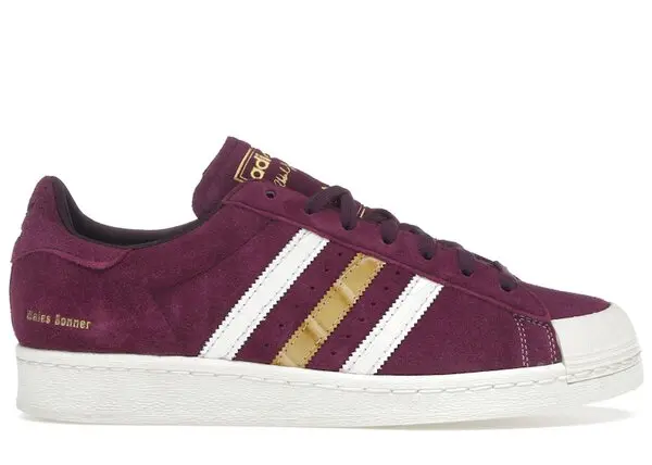 Adidas Jabbar Low Wales Bonner Sneakers - Maroon/oat/wonder White