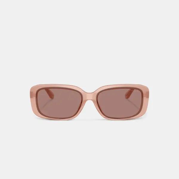COACH® Quilted Rectangle Sunglasses