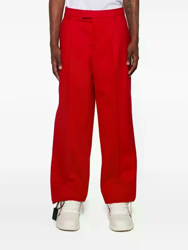 VTMNTS Pleated-front Wool Trousers