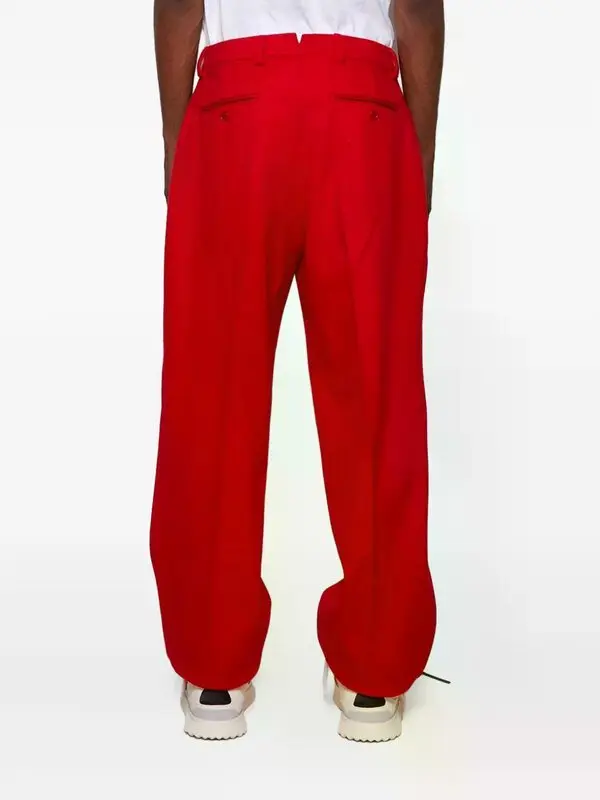 VTMNTS Pleated-front Wool Trousers