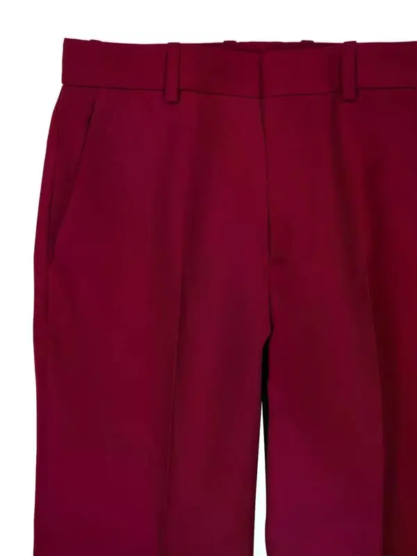Gucci Crepe-texture Trousers